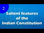 भारतीय संविधान की प्रमुख विशेषताएँ - hindi iPleaders